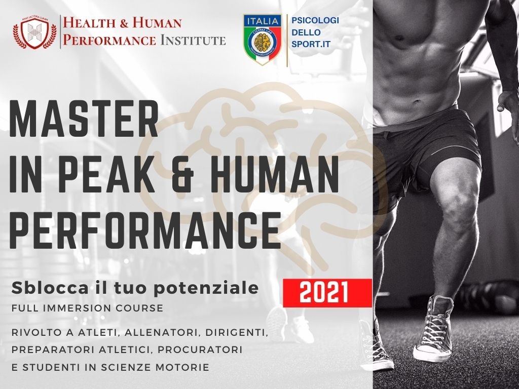 MASTER IN PEAK & HUMAN PERFORMANCE NELLO SPORT 2021 – 1° LIVELLO ...