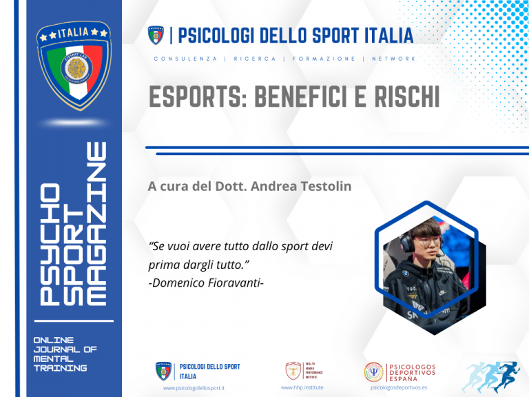 Esports: benefici e rischi – Psicologi dello Sport | ITALIA